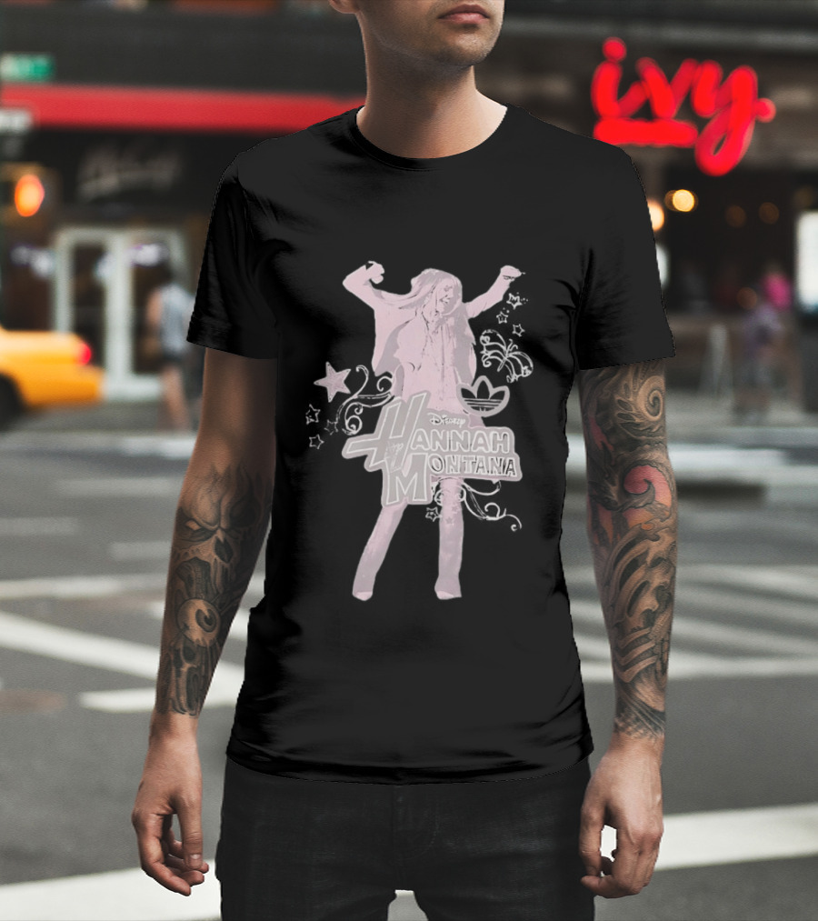 Disney Hannah Montana Pink Star T-Shirt