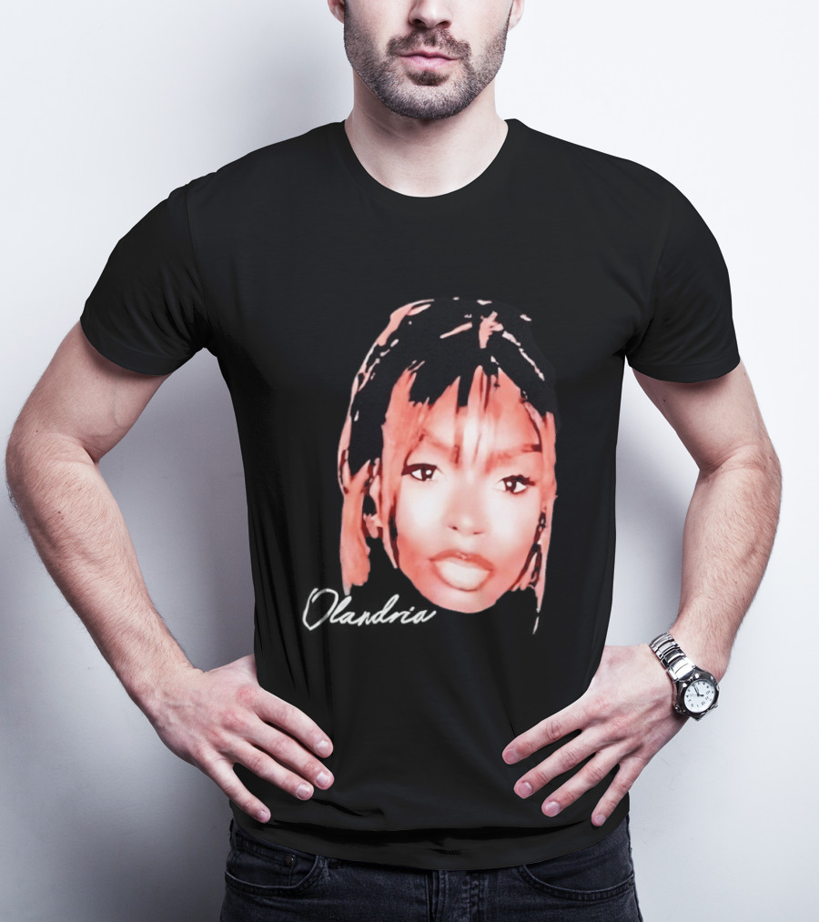 Olandria Carthen Big Face Bold Expression Trend T-Shirt