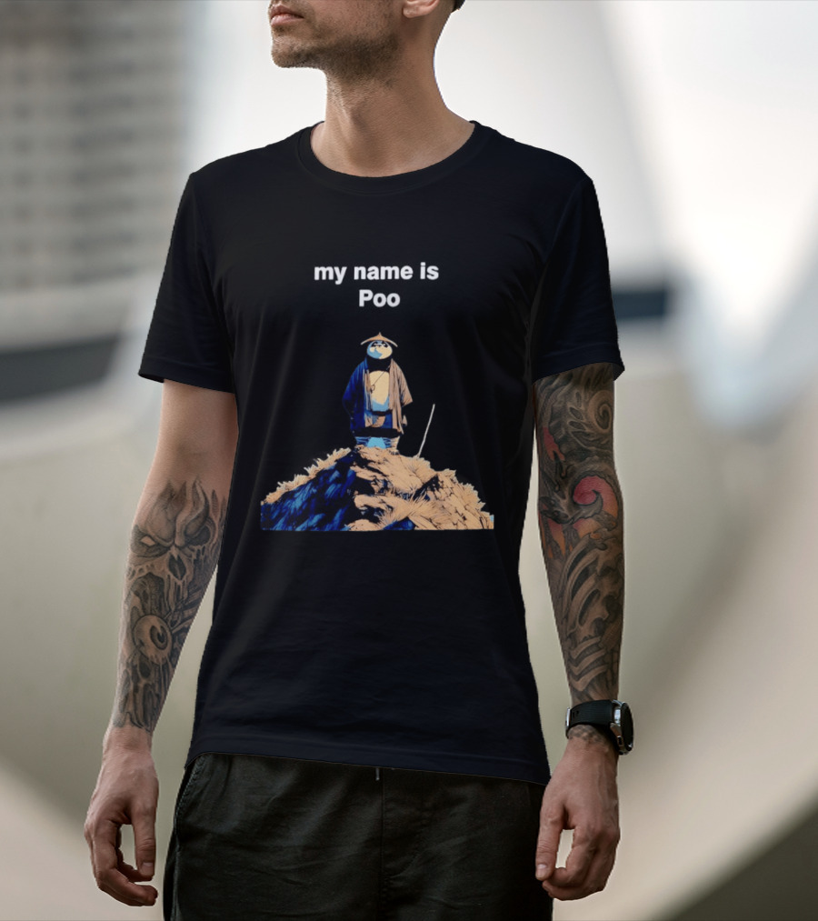 Kung Fu Panda My Name Is Poo T-Shirt