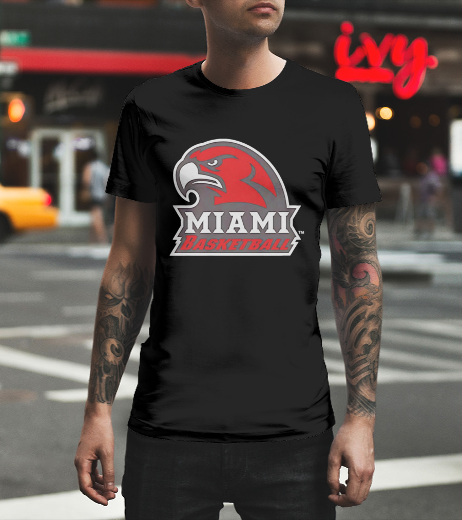 Miami RedHawks Basketball Team 2026 T-Shirt