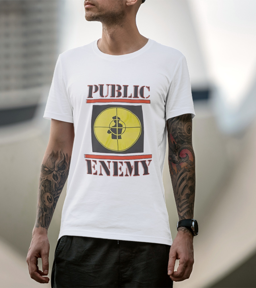Eric Sohn Public Enemy Iconic Target T-Shirt