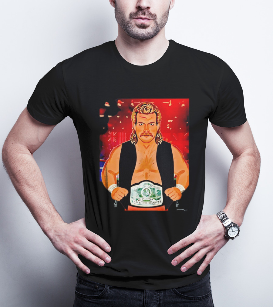 Magnum TA Wrestling Champion Belt T-Shirt