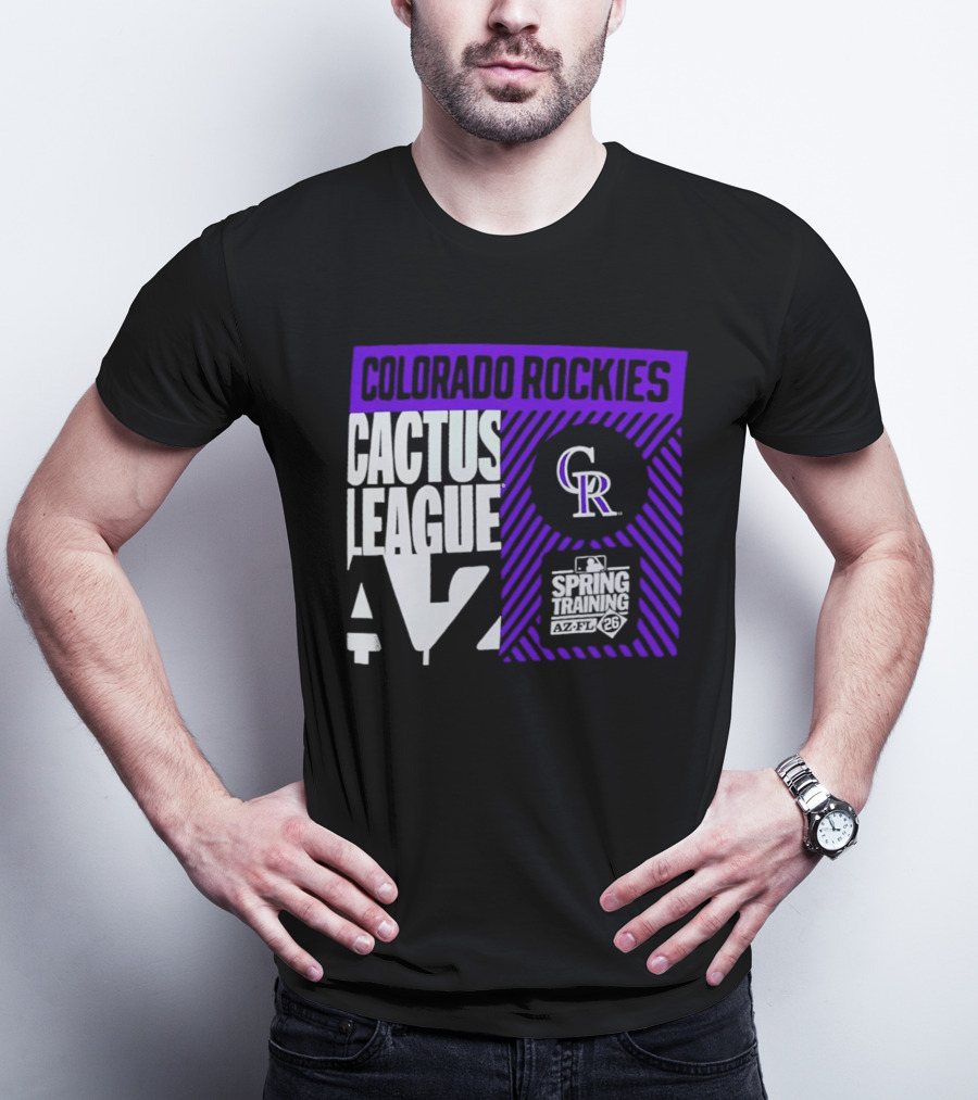 Colorado Rockies Cactus League 2026 Spring Training T-Shirt