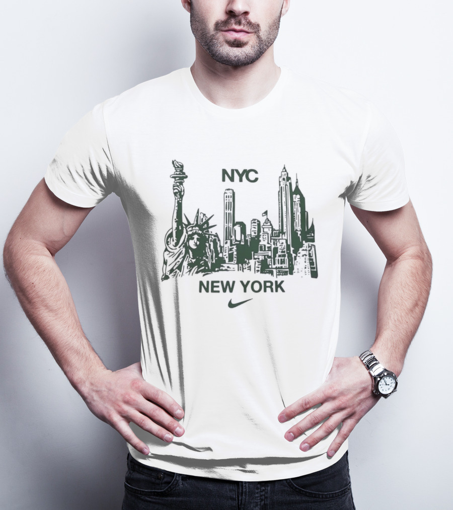 Alysa Liu NYC New York City Skyline Nike T-Shirt