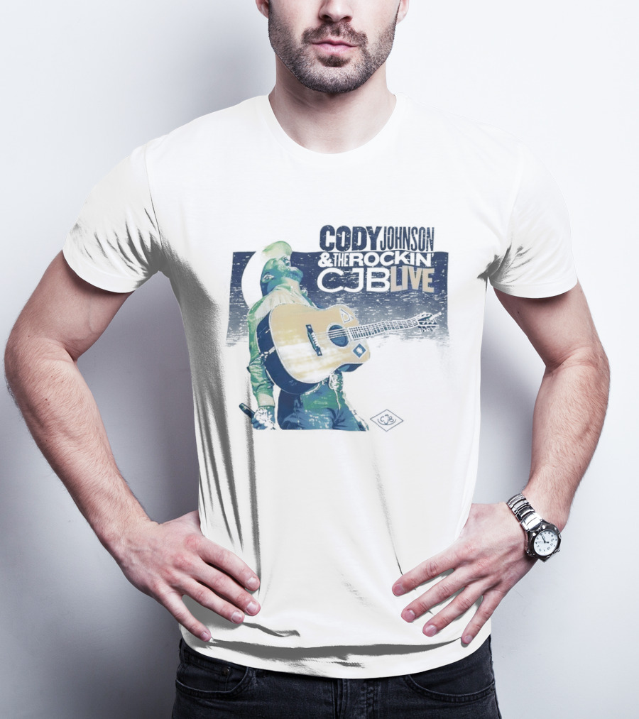 Cody Johnson And The Rockin' CJB Live Concert Guitar Performance T-Shirt