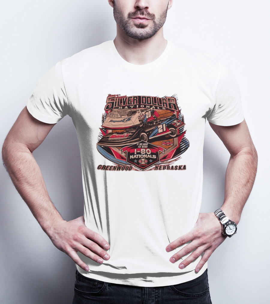 Silver Dollar Nationals I 80 Nationals $30,000 To Win Greenwood Nebraska T-Shirt