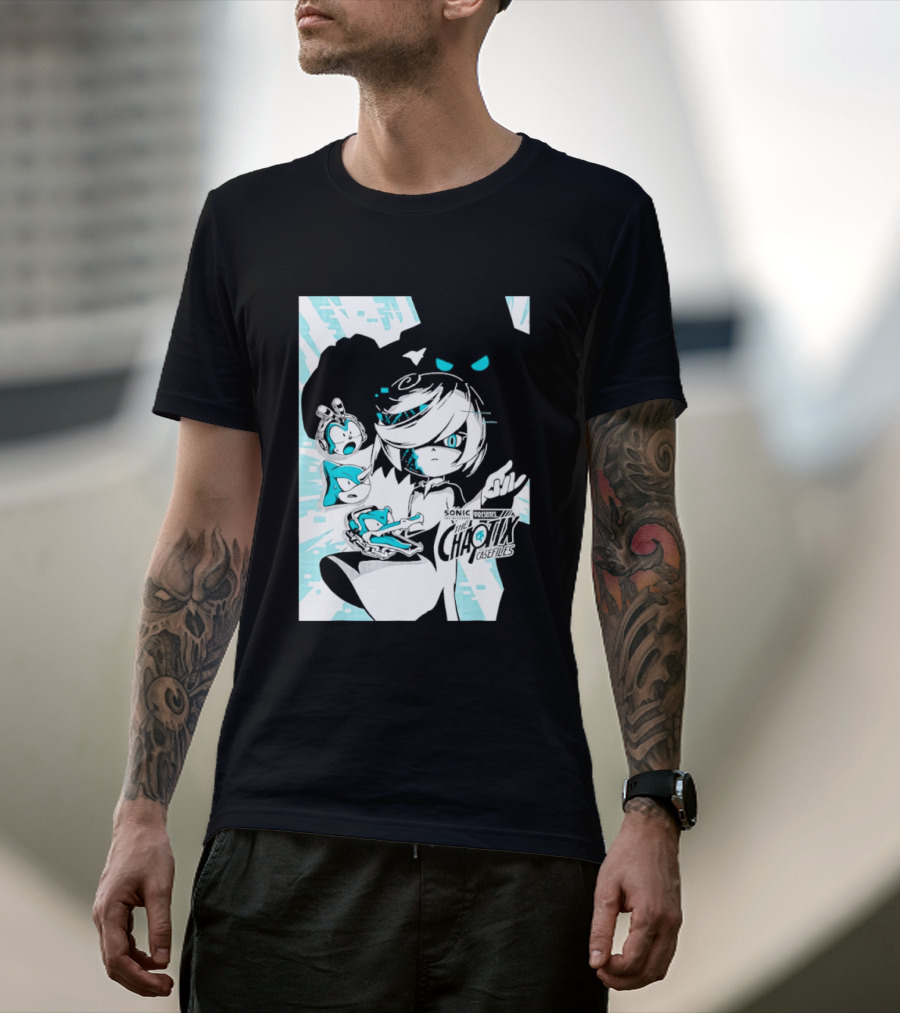 The Hedgehog The Chaotix Casefiles Ep 6 Episode Art Villain T-Shirt