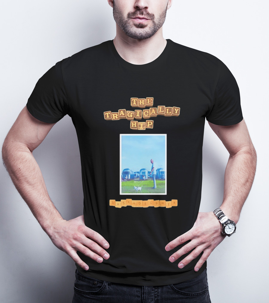 The Tragically Hip Saskadelphia Vintage Trailer Scene T-Shirt