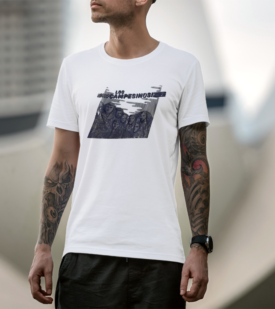 Los Campesinos Mount Rushmore Band T-Shirt