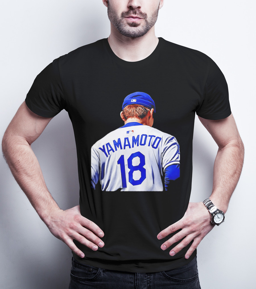 Yamamoto 18 Los Angeles Dodgers Baseball Jersey T-Shirt