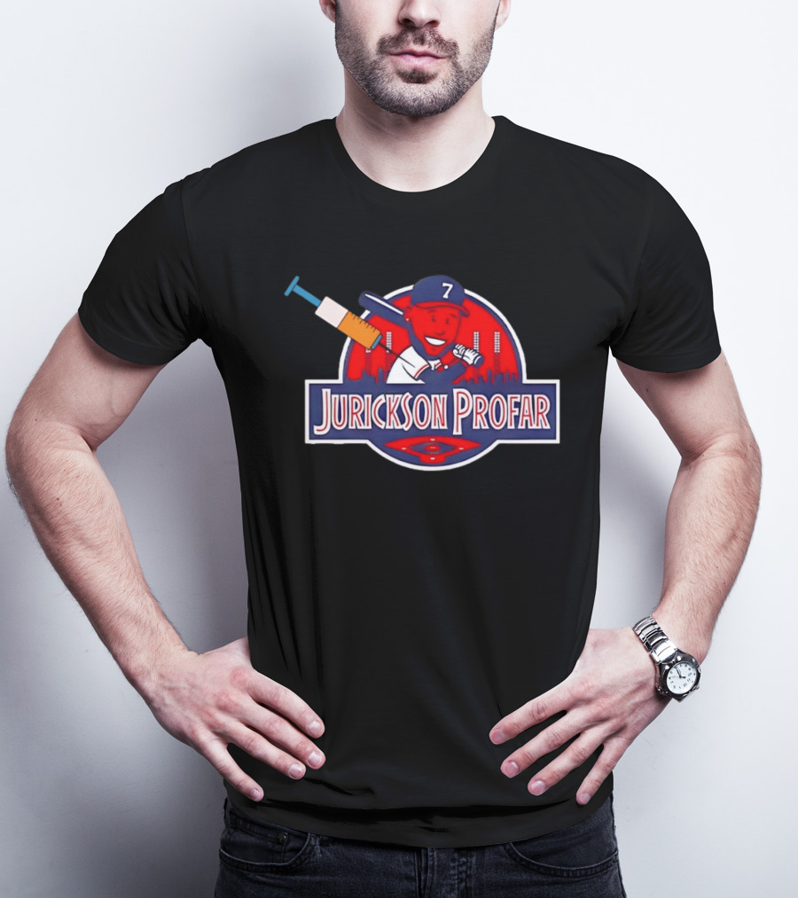 Atlanta Braves Skyline 7 Jurickson Profar Baseball Injection T-Shirt