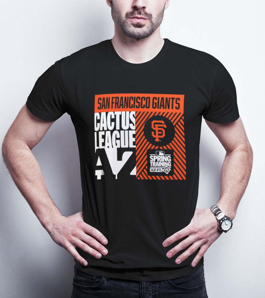 San Francisco Giants Cactus League AZ Spring Training 2026 SF T-Shirt