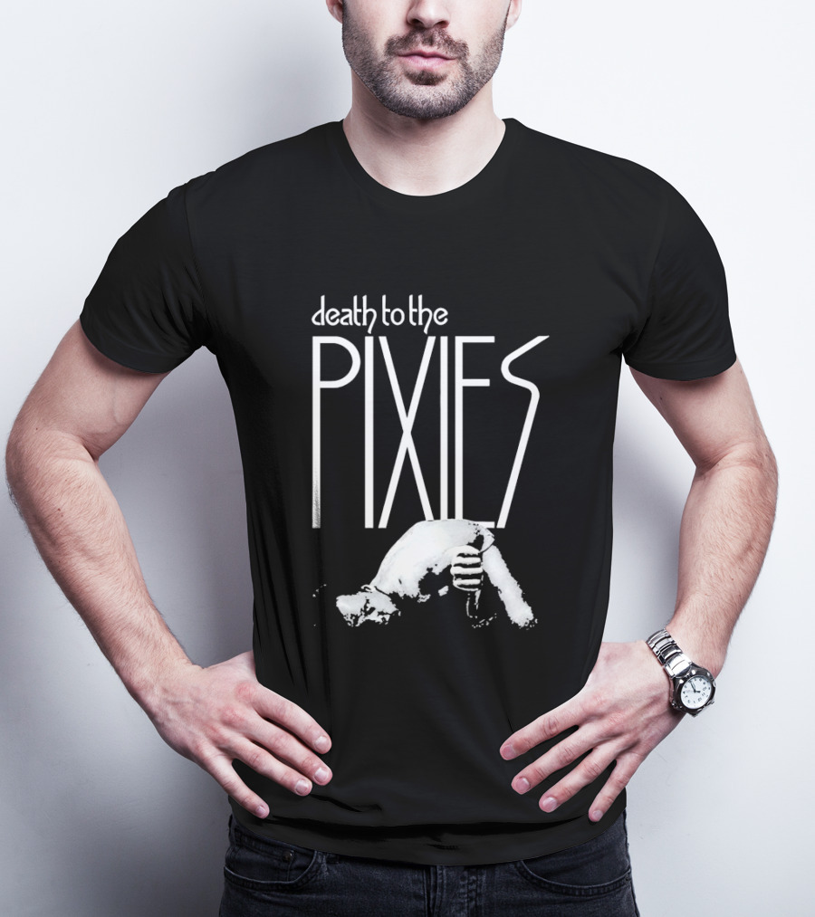 Death To The Pixies Bold Hand T-Shirt
