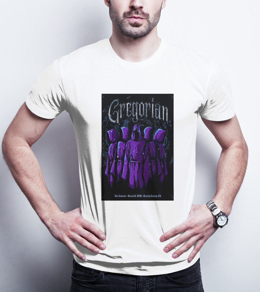 Gregorian March 8 2026 The Caverns Grundy County TN T-Shirt