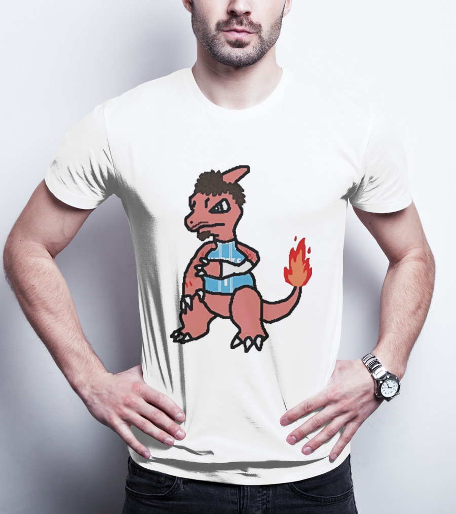 Charmelo Ball Crossover LaMelo Ball Charlotte Hornets Cartoon Character Mashup T-Shirt
