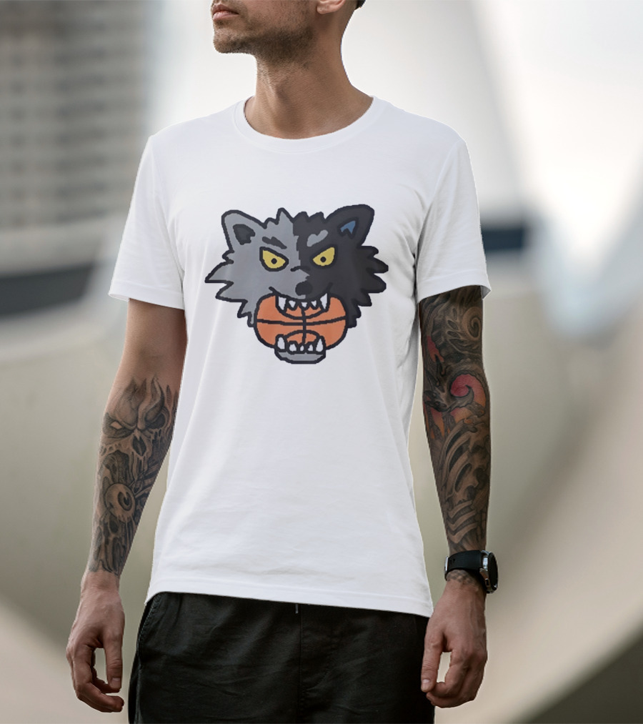Minnesota Timberwolves Wolf Basketball Fan T-Shirt