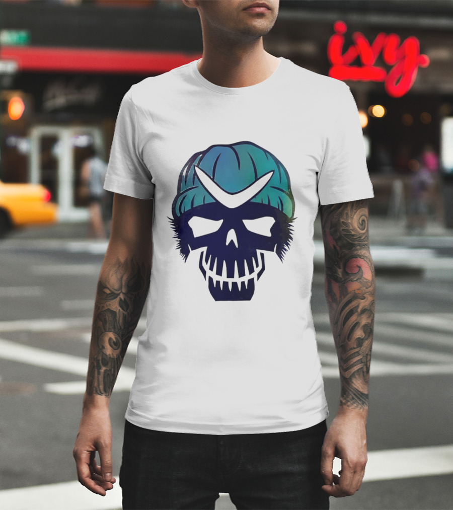 Captain Boomerang Skull Emblem Suicide Squad T-Shirt
