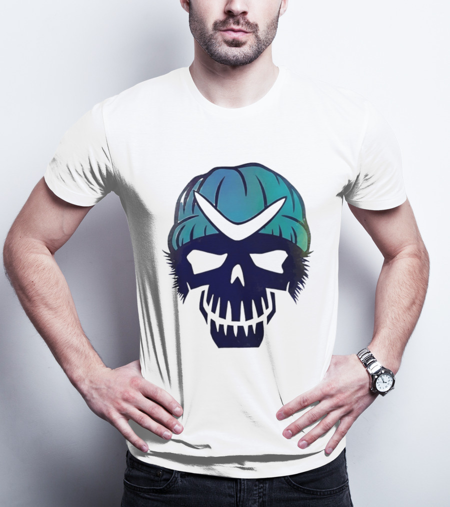 Captain Boomerang Skull Emblem Suicide Squad T-Shirt