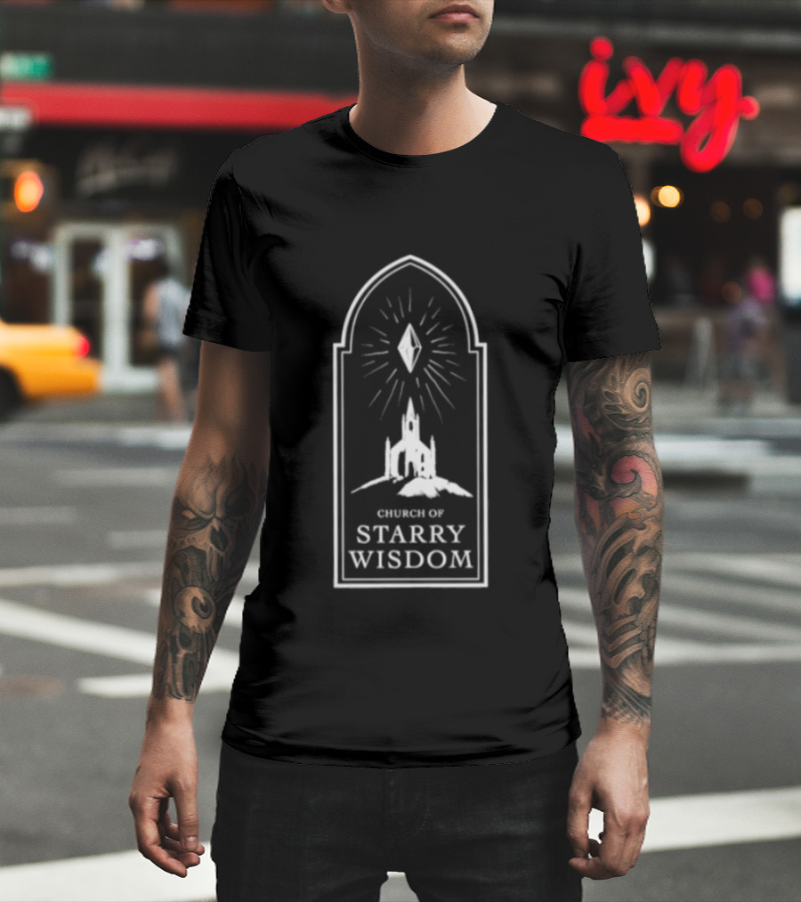 Church Of Starry Wisdom Cosmic Cathedral T-Shirt