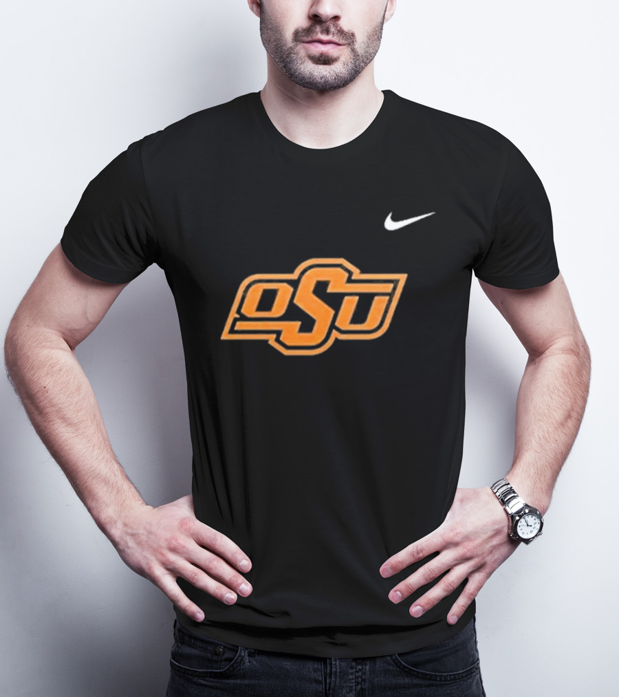 OSU Cowboy Football Pirates Paradise Night Black Nike T-Shirt