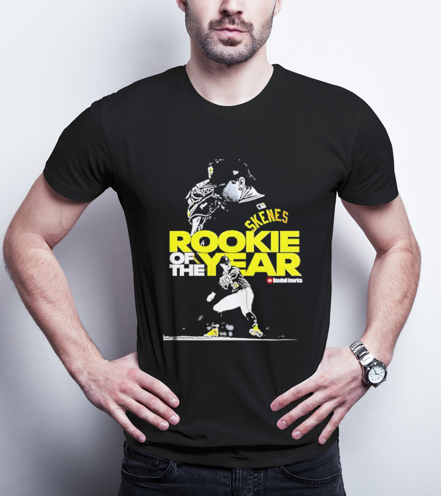 Paul Skenes Pittsburgh Pirates Rookie Of The Year T-Shirt