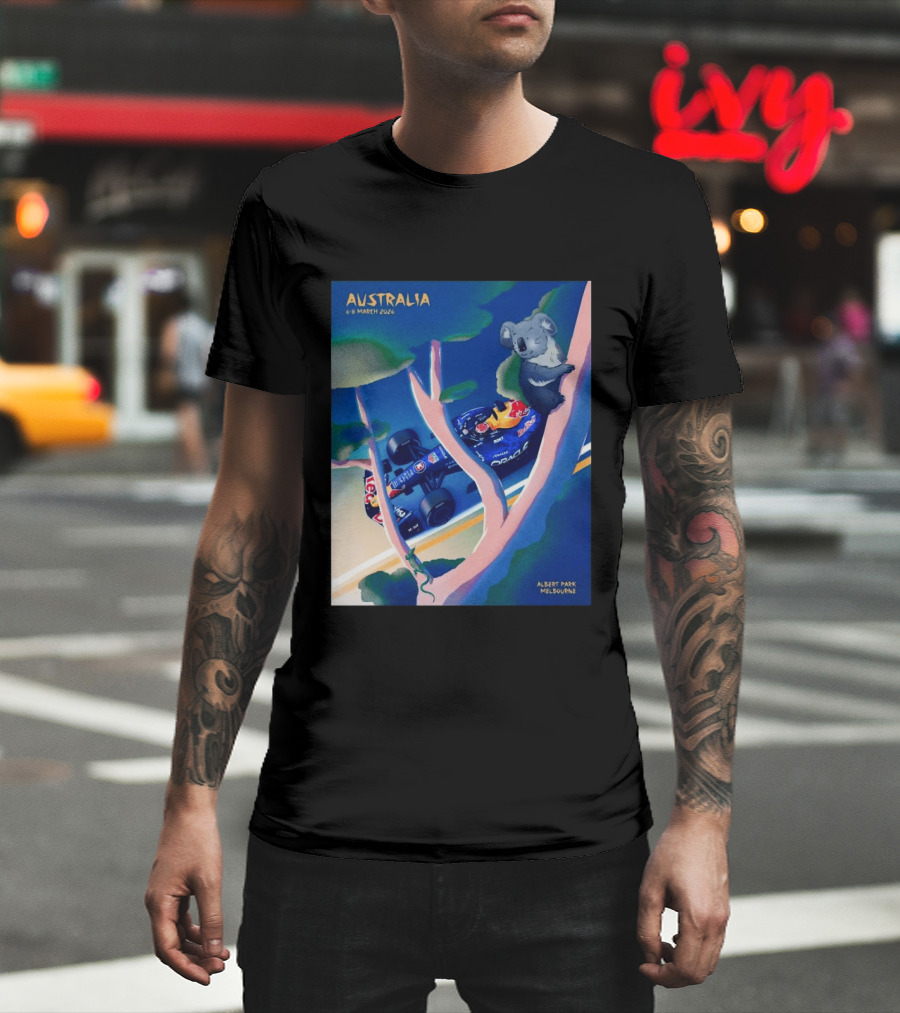 Australia 6 8 March 2026 Red Bull Racing F1 Albert Park Melbourne T-Shirt