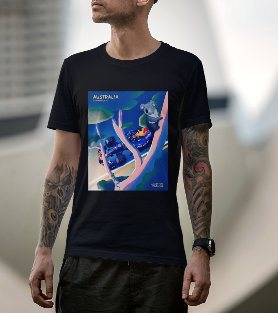Australia 6 8 March 2026 Red Bull Racing F1 Albert Park Melbourne T-Shirt