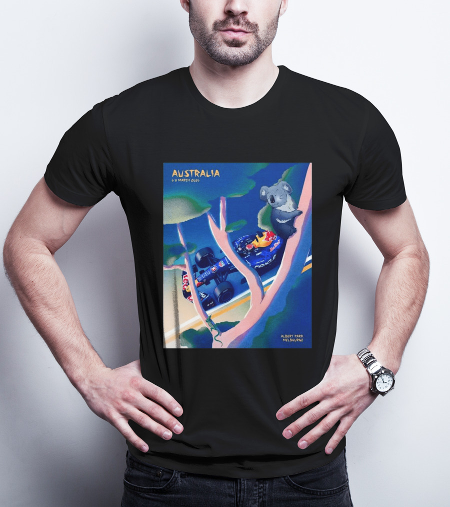 Australia 6 8 March 2026 Red Bull Racing F1 Albert Park Melbourne T-Shirt