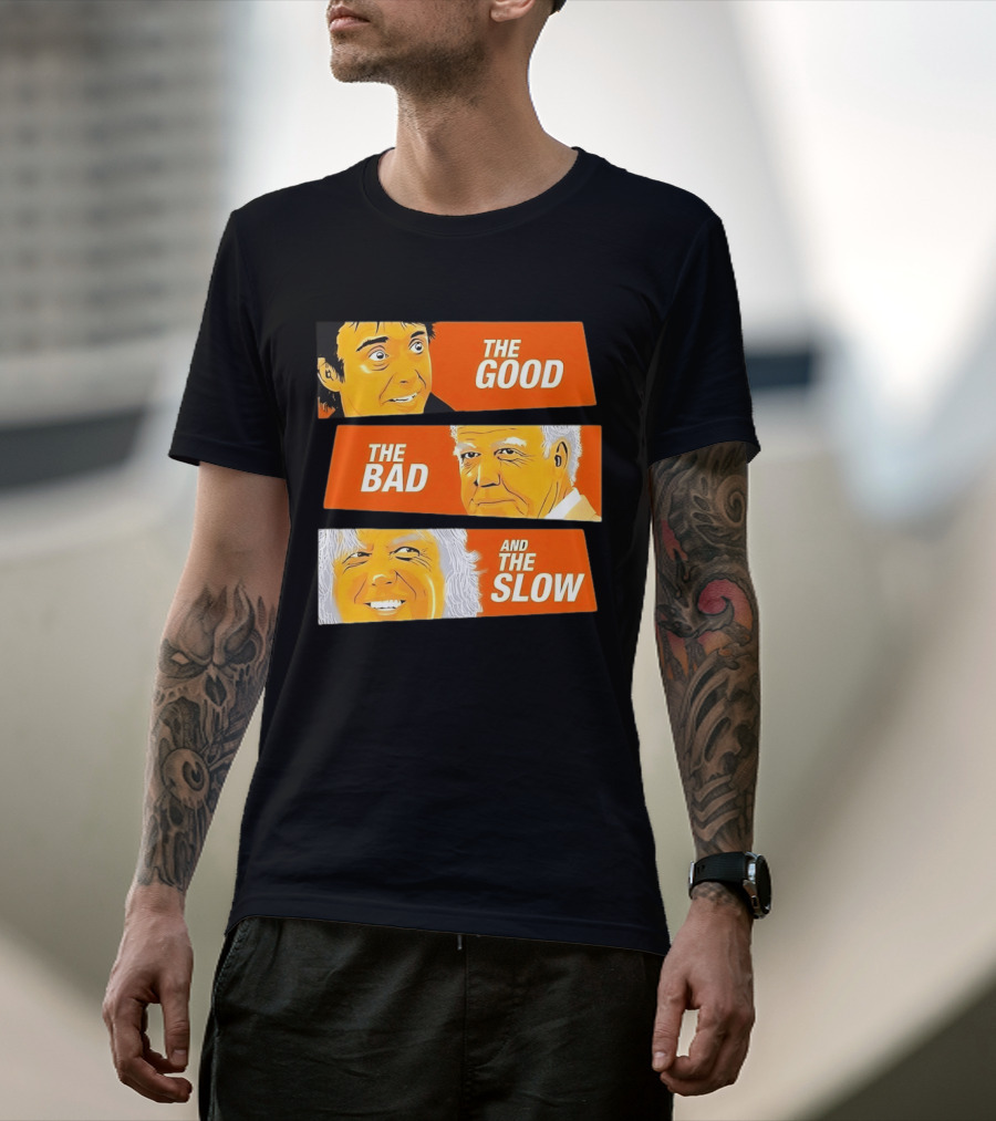 The Grand Tour The Good The Bad And The Slow Faces T-Shirt