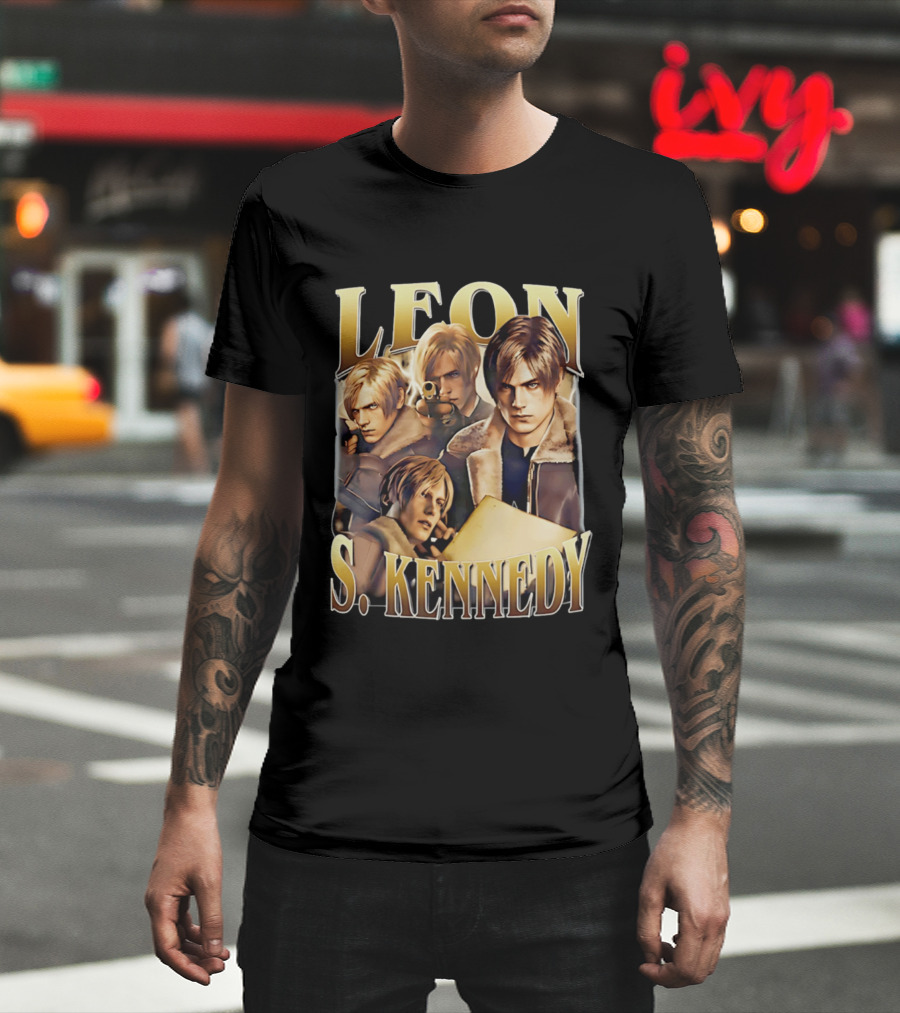 Leon S. Kennedy Bootleg Gamer T-Shirt
