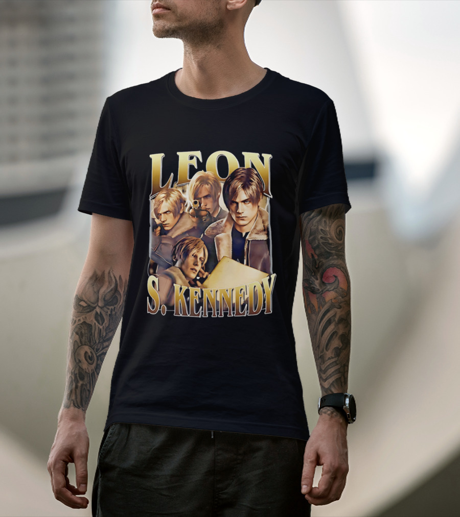 Leon S. Kennedy Bootleg Gamer T-Shirt