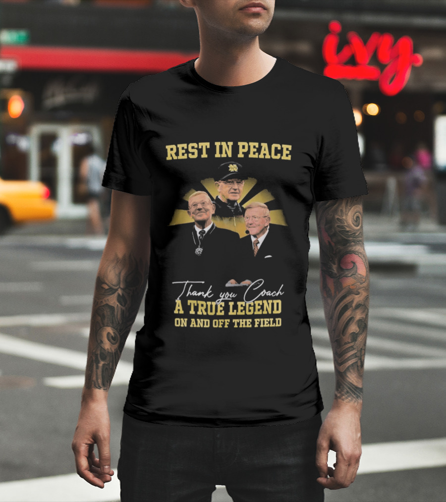 Rest In Peace Thank You Coach A True Legend On And Off The Field 2026 T-Shirt