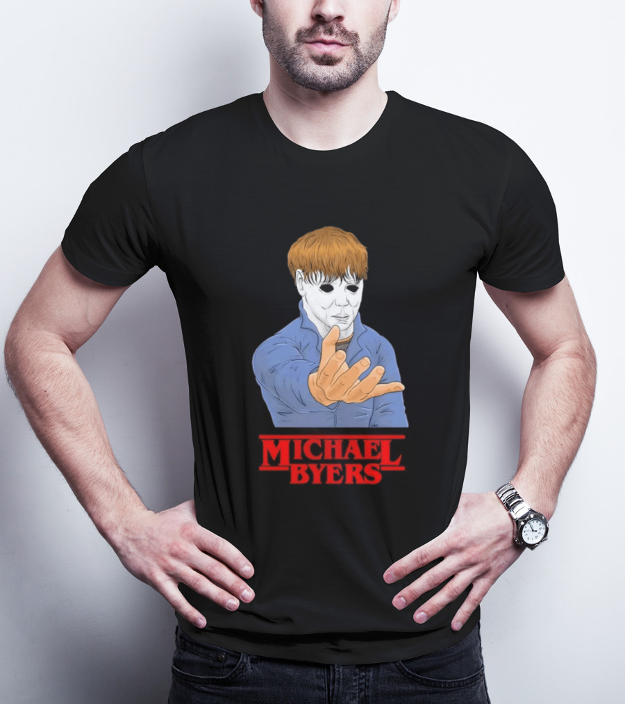 Michael Byers Horror And Sci Fi Mashup Stranger Things Halloween T-Shirt