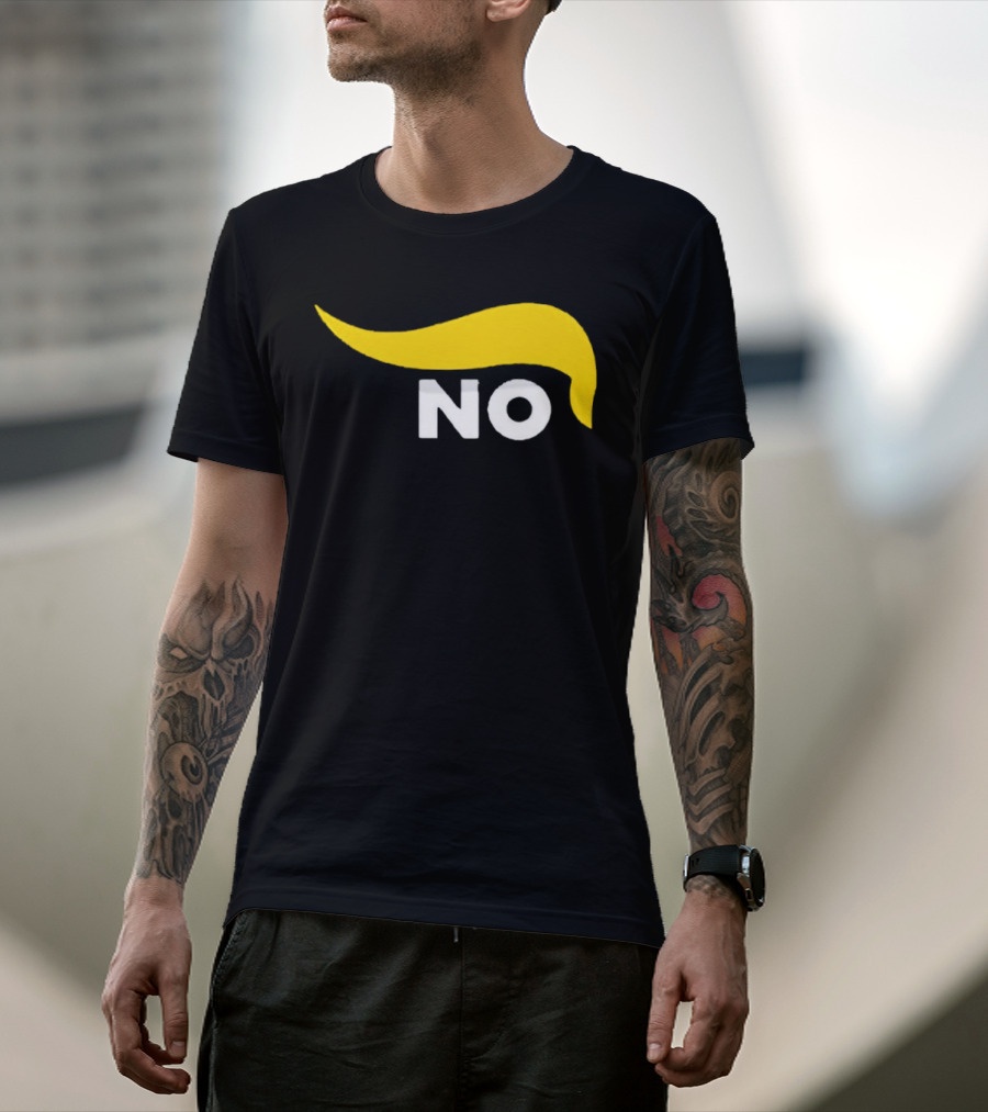 Solidarity Statement No Yellow Hair Swoosh T-Shirt