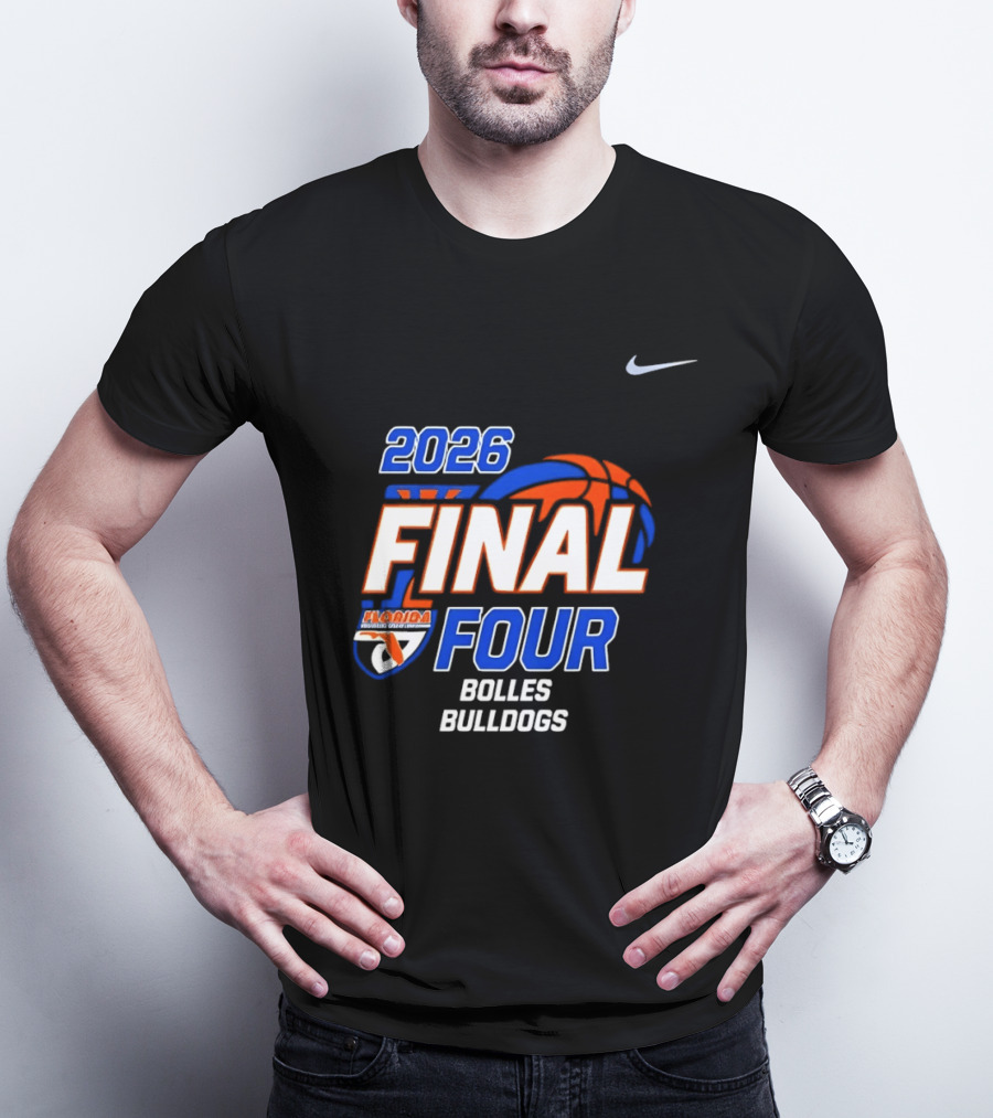 2026 Final Four Bolles Bulldogs Florida Nike T-Shirt