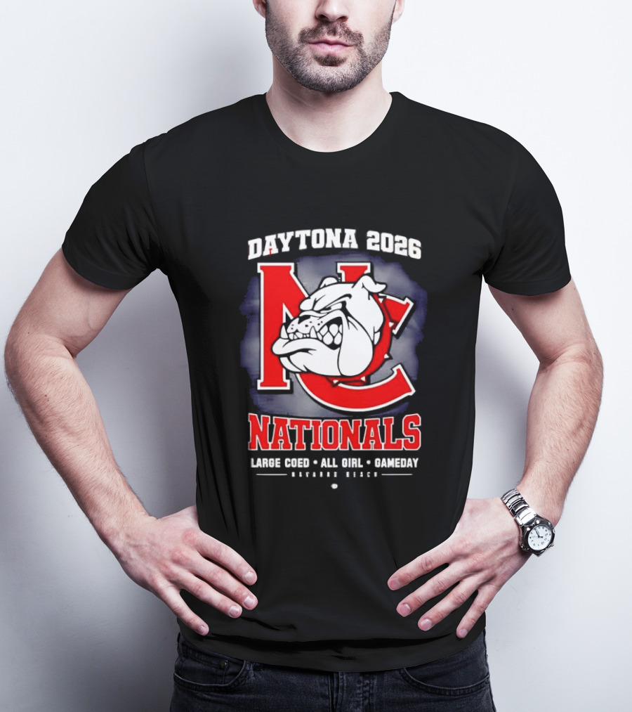 Daytona 2026 NC Nationals Large Coed All Girl Gameday T-Shirt