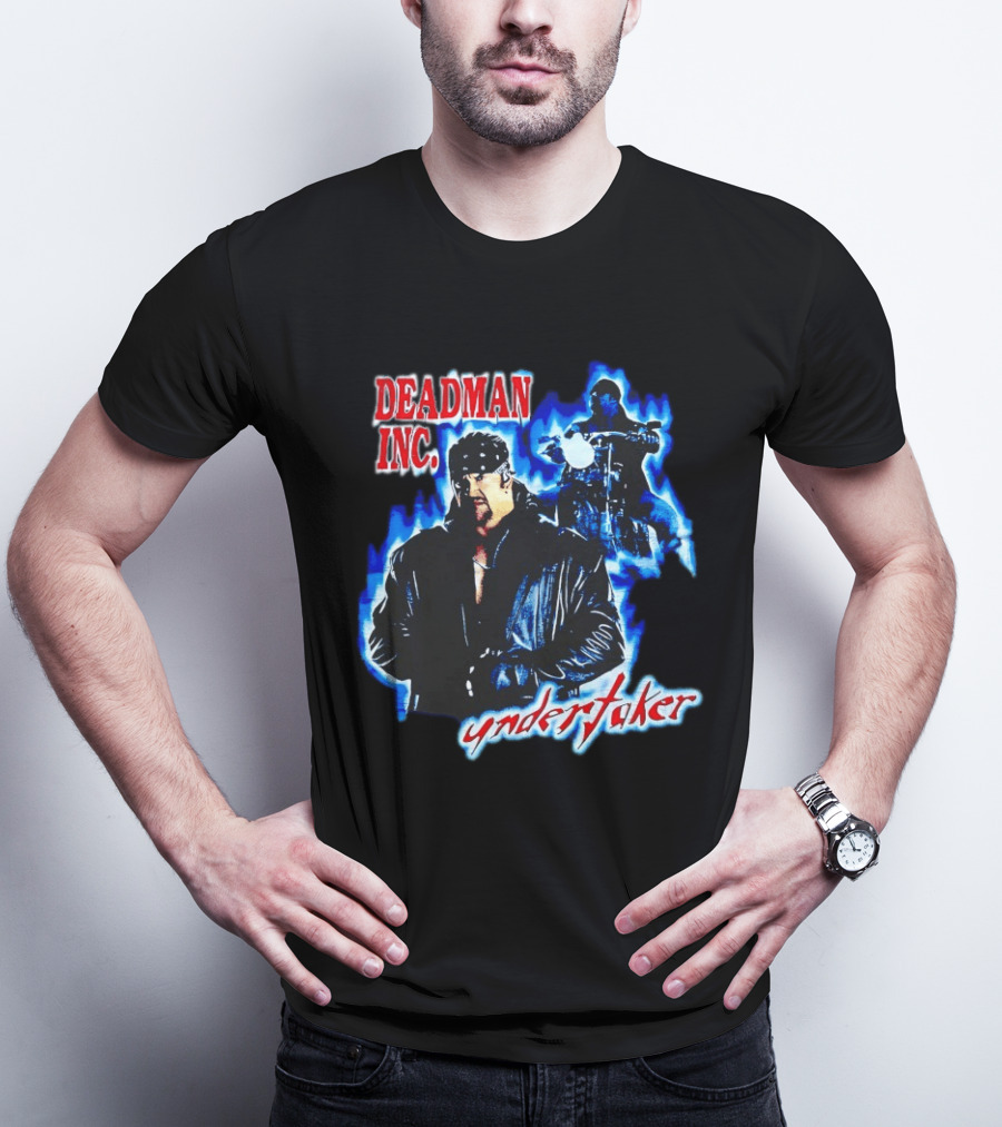 Deadman INC Undertaker Motorcycle Biker T-Shirt