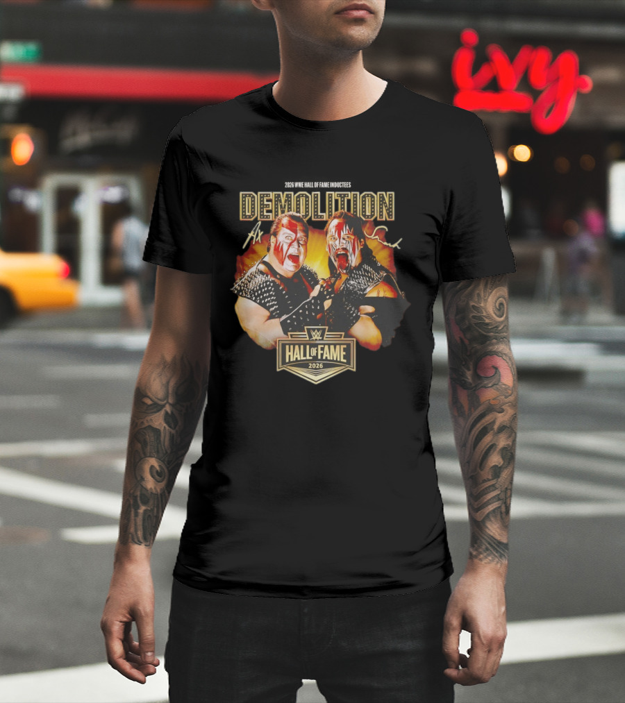 Demolition WWE Hall Of Fame 2026 Inductees T-Shirt