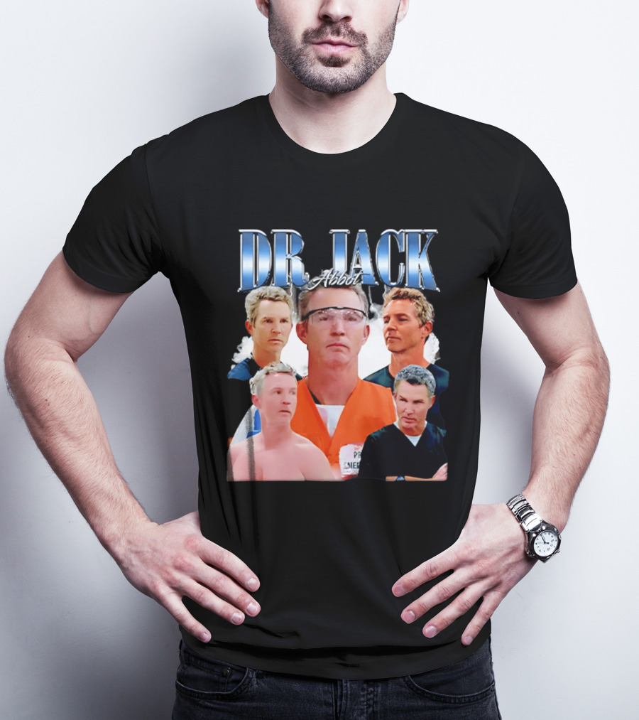 Dr Jack Abbot Picture Collage T-Shirt