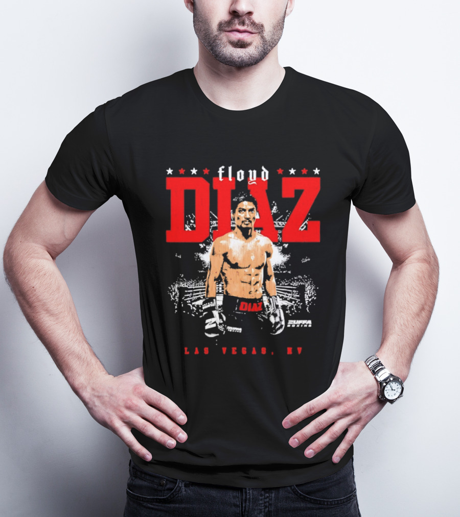 Floyd Diaz Las Vegas NV Boxing Zuffa Fighter T-Shirt