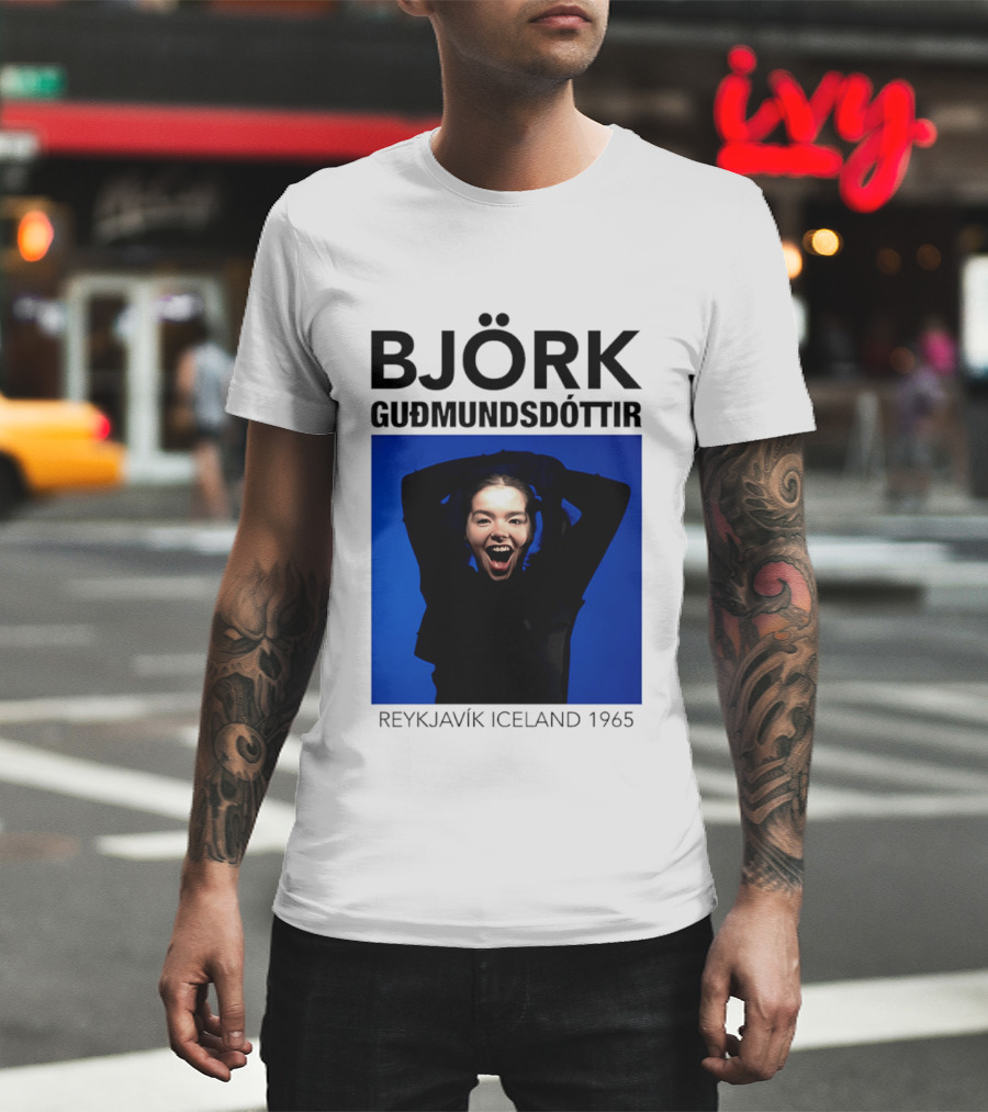 BJÖRK Guðmundsdóttir Reykjavík Iceland 1965 T-Shirt
