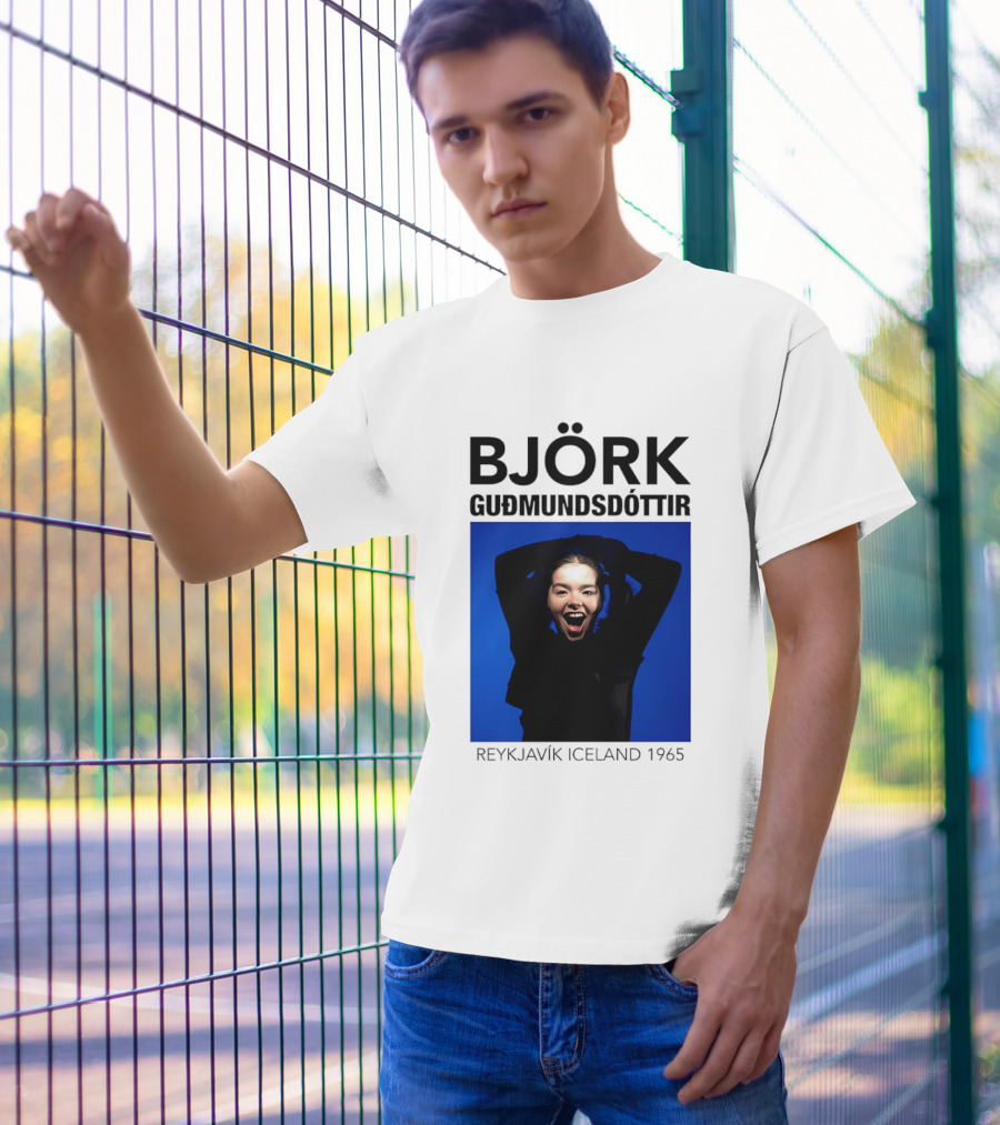 BJÖRK Guðmundsdóttir Reykjavík Iceland 1965 T-Shirt