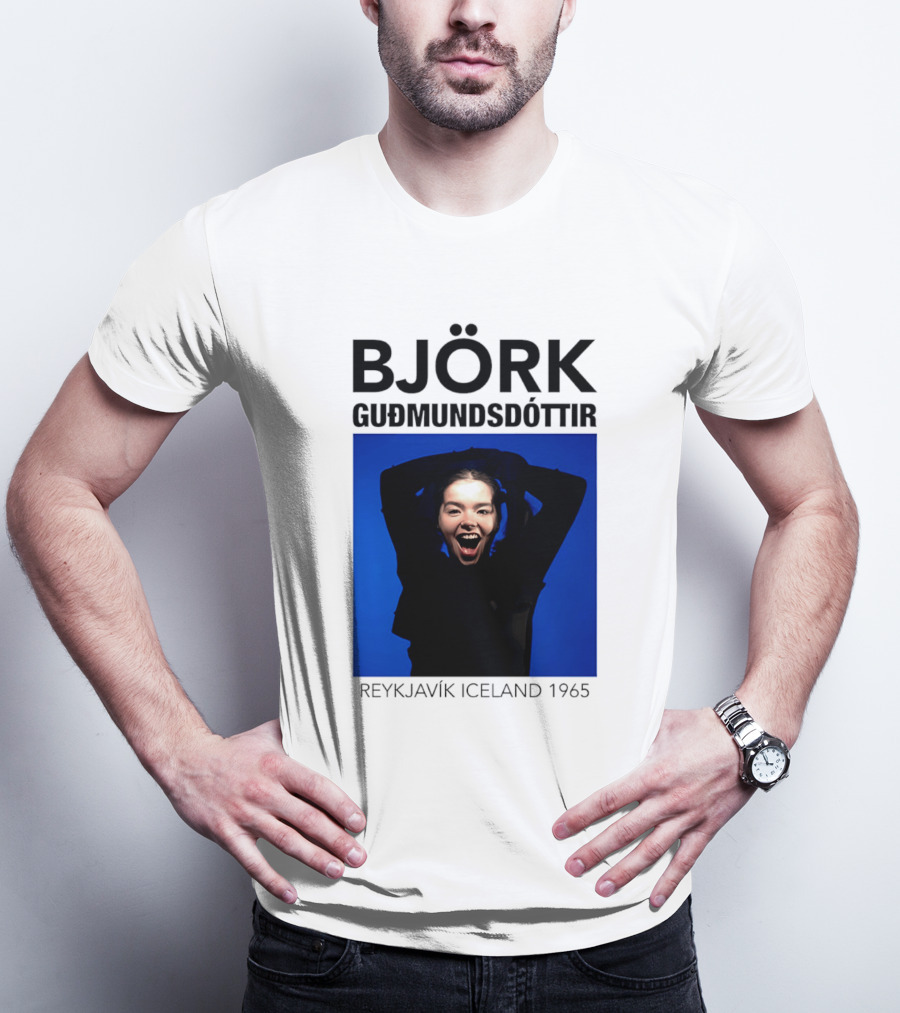 BJÖRK Guðmundsdóttir Reykjavík Iceland 1965 T-Shirt