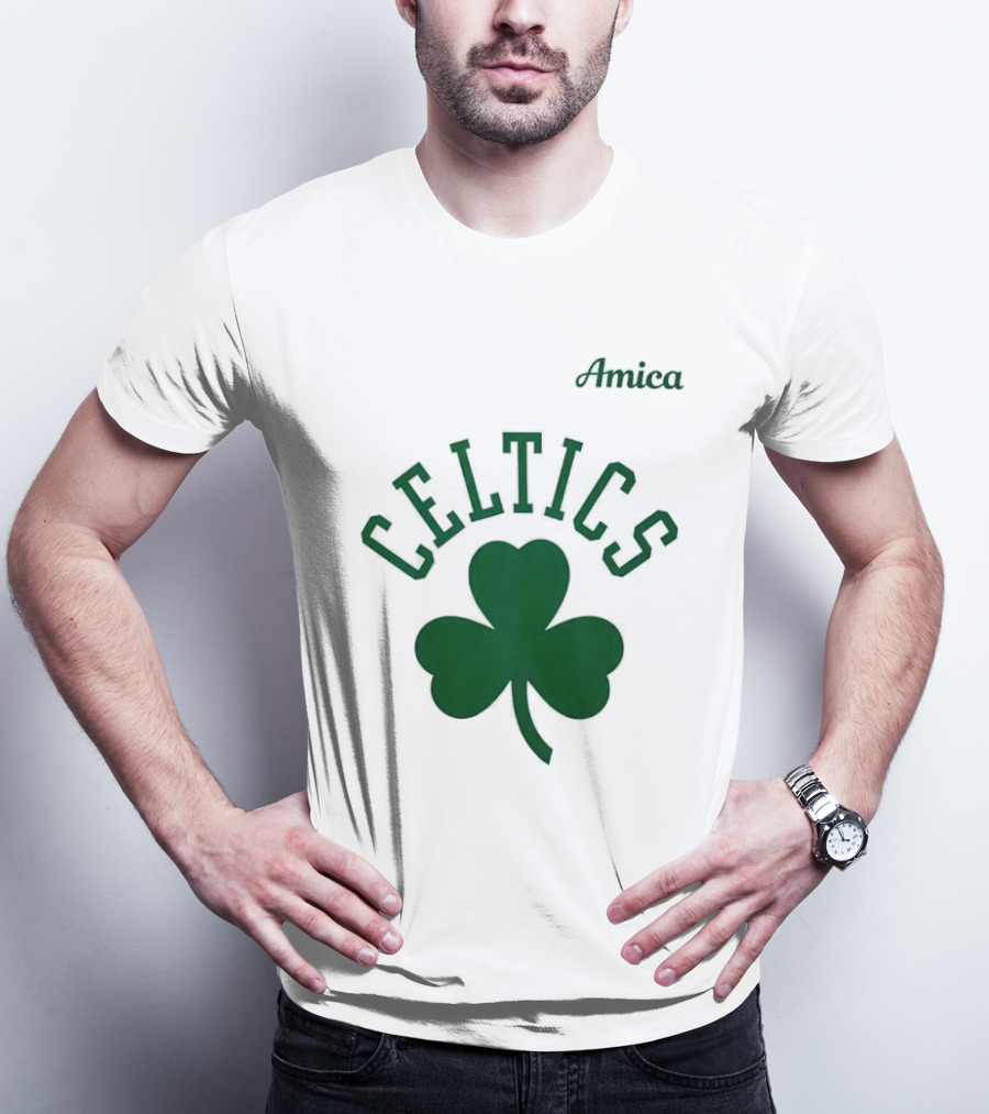 Celtics Amica Shamrock Tatum Back To 0 T-Shirt