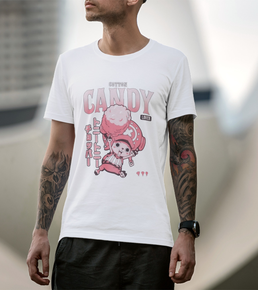One Piece X Celio Tony Tony Chopper Candy Lover Kanji T-Shirt