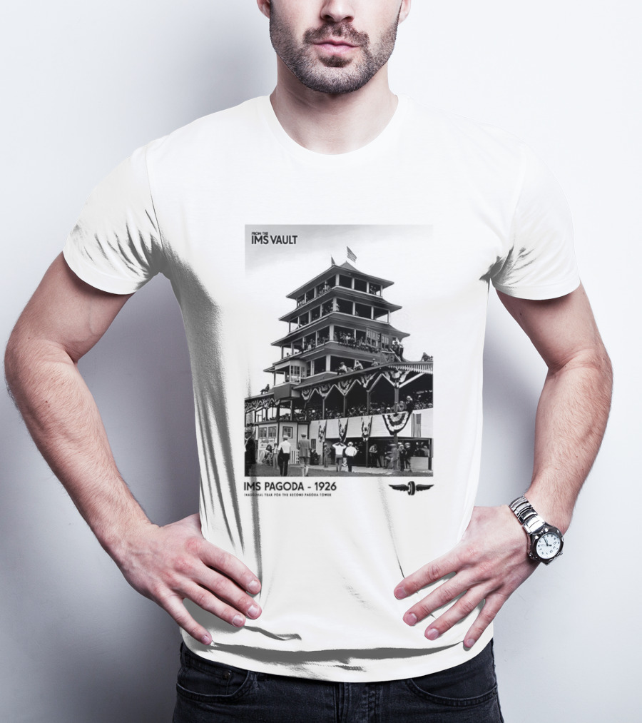 Pagoda Indianapolis Motor Speedway IMS Vault 1926 T-Shirt