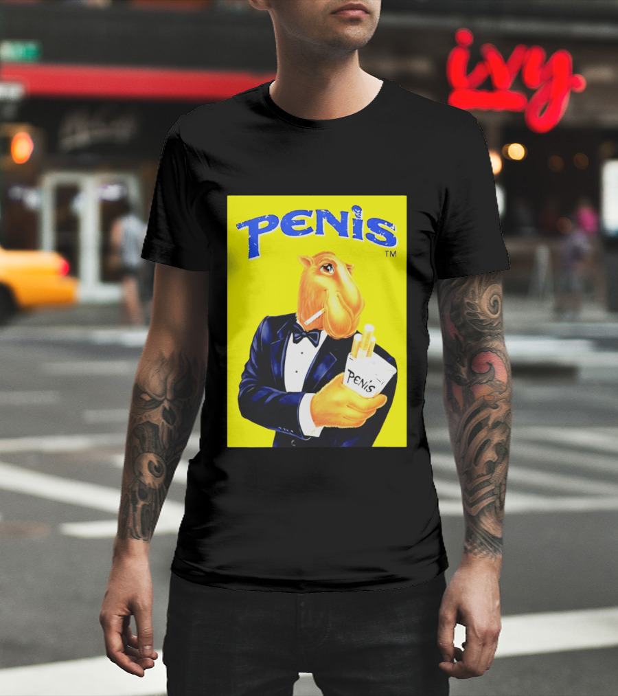 Penis Camel Smoking Meme T-Shirt