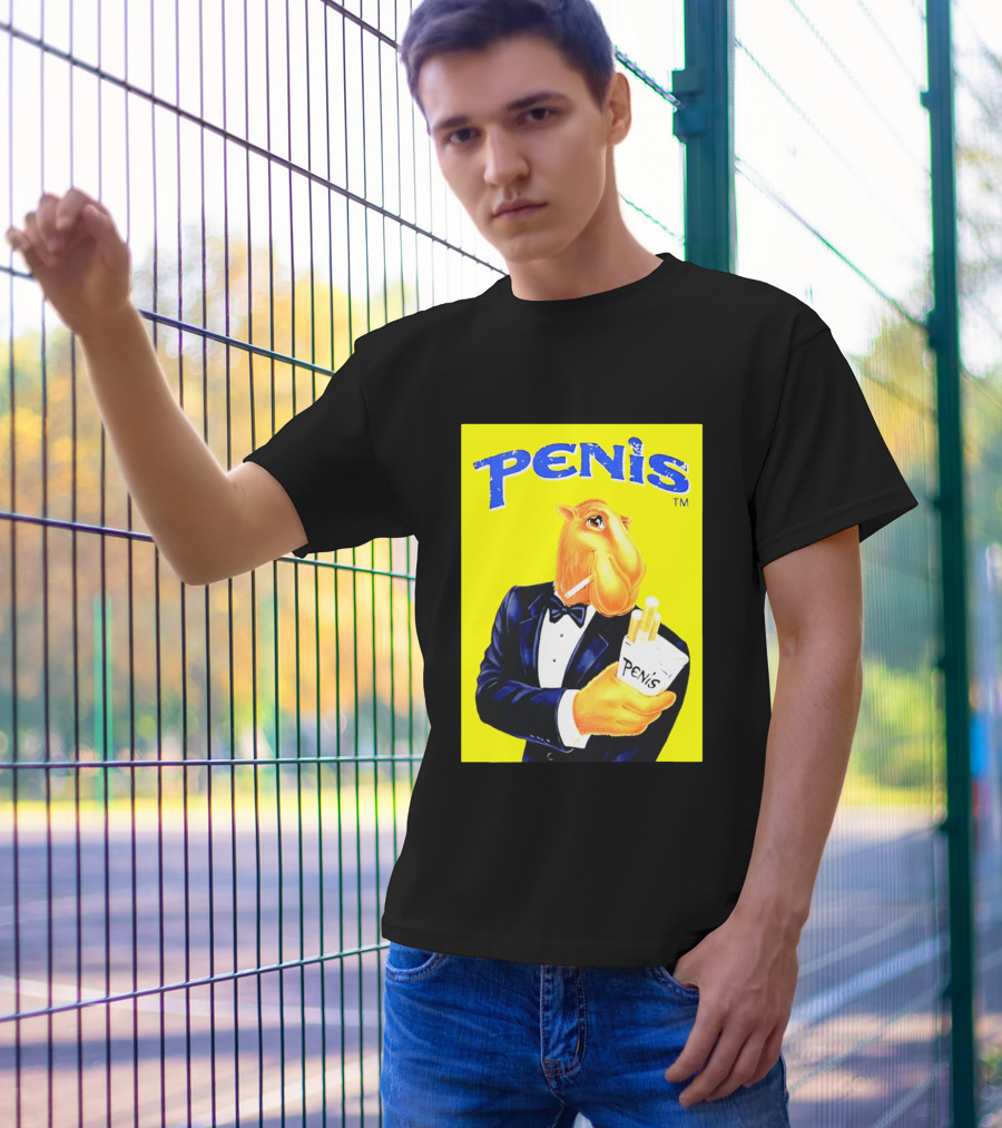 Penis Camel Smoking Meme T-Shirt