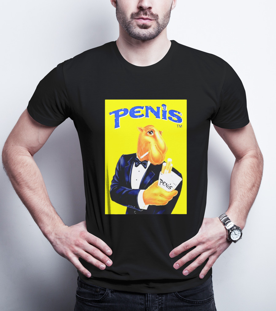Penis Camel Smoking Meme T-Shirt