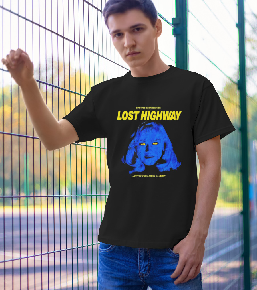 Lost Highway David Lynch Film Blue Face T-Shirt